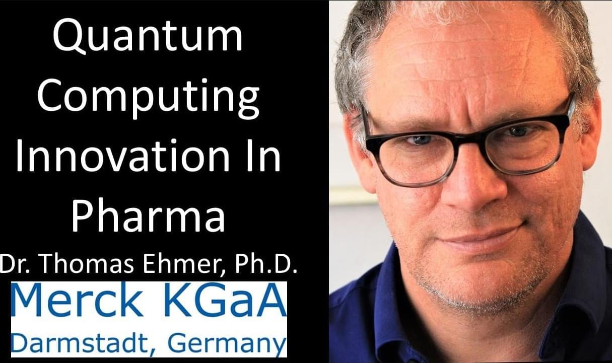 Dr. Thomas Ehmer, Ph.D. — Merck KGaA Darmstadt, Germany — Quantum Computing Innovation In Pharma ...