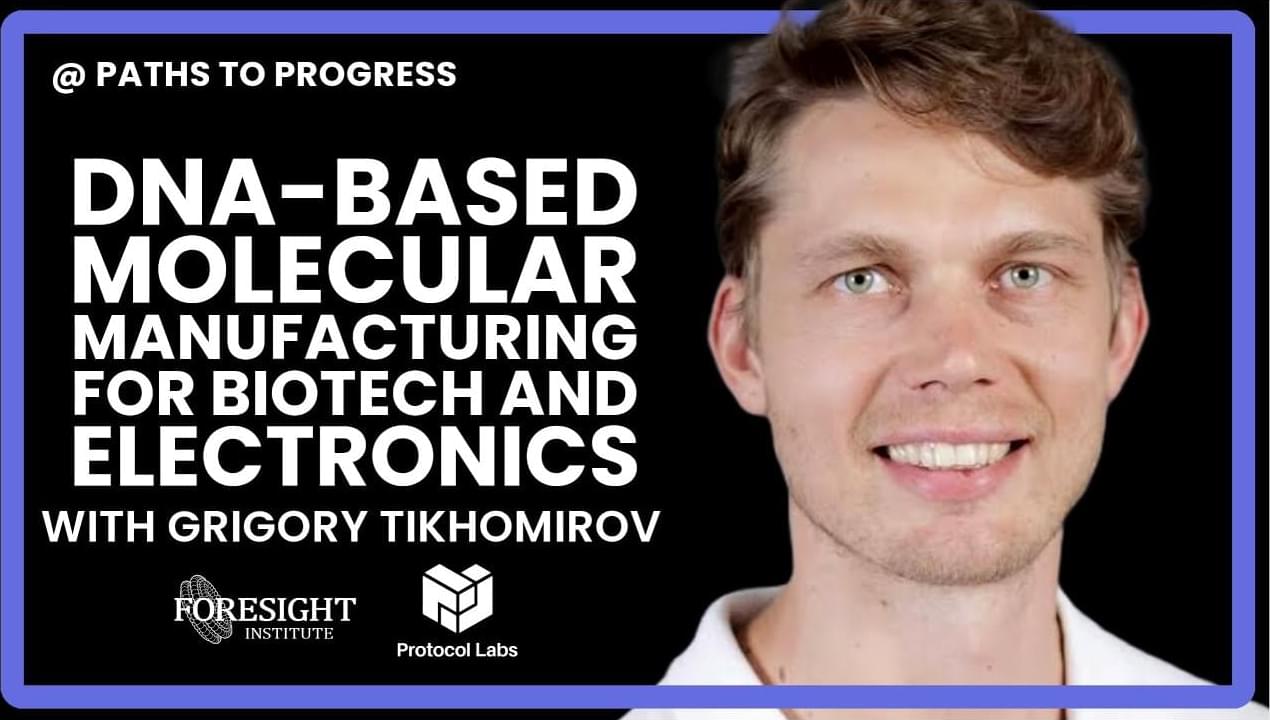 Grigory Tikhomirov | DNA-Based Molecular Manufacturing for Biotech and ...