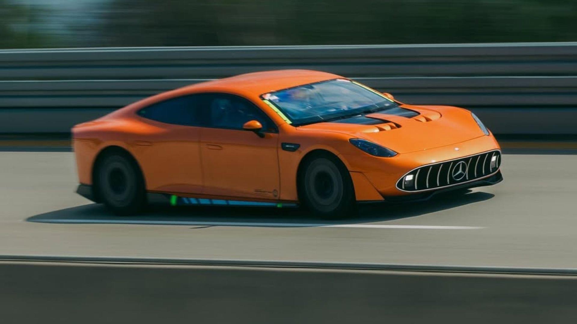 Mercedes-AMG EV sets 25 records with Earth-circling endurance feat ...