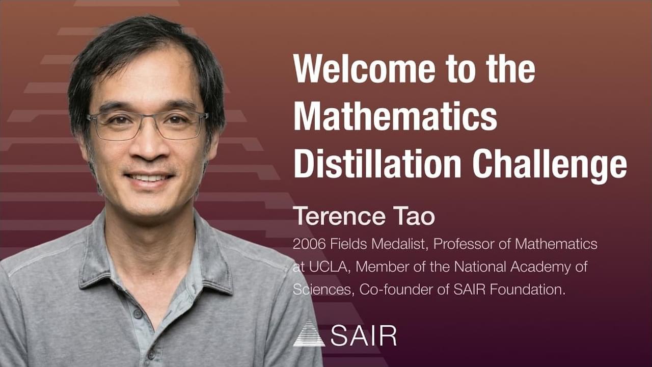 Terence Tao Announces the 1st SAIR competition – Lifeboat News: The Blog